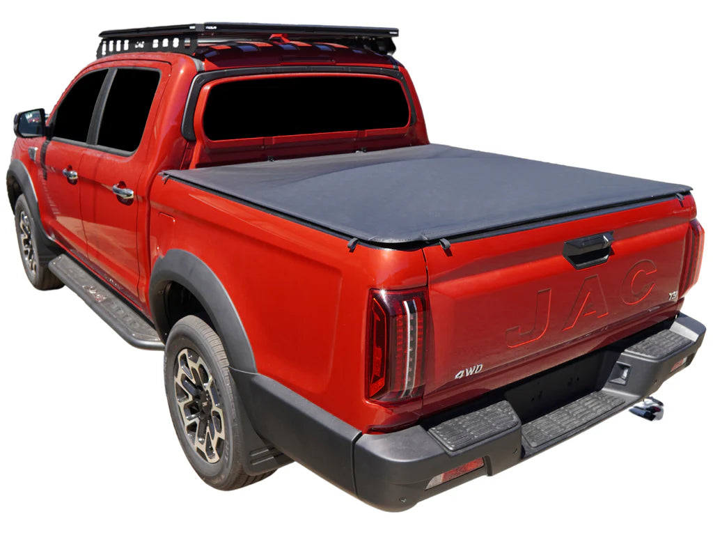 JAC T9 Dual Cab 2024 to Current No Drill Clip On Ute Tonneau Cover ...
