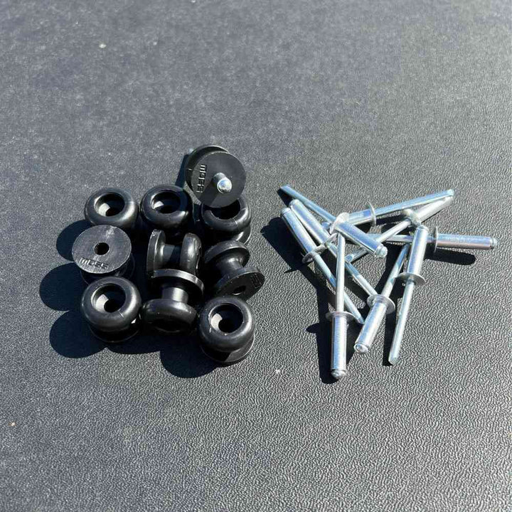 Bunji Ute Tonneau Buttons with Pop Rivets Included - Black – SupplyWorks